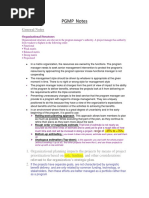 PgMP Exam Practice Questions and Answers | PDF | Business