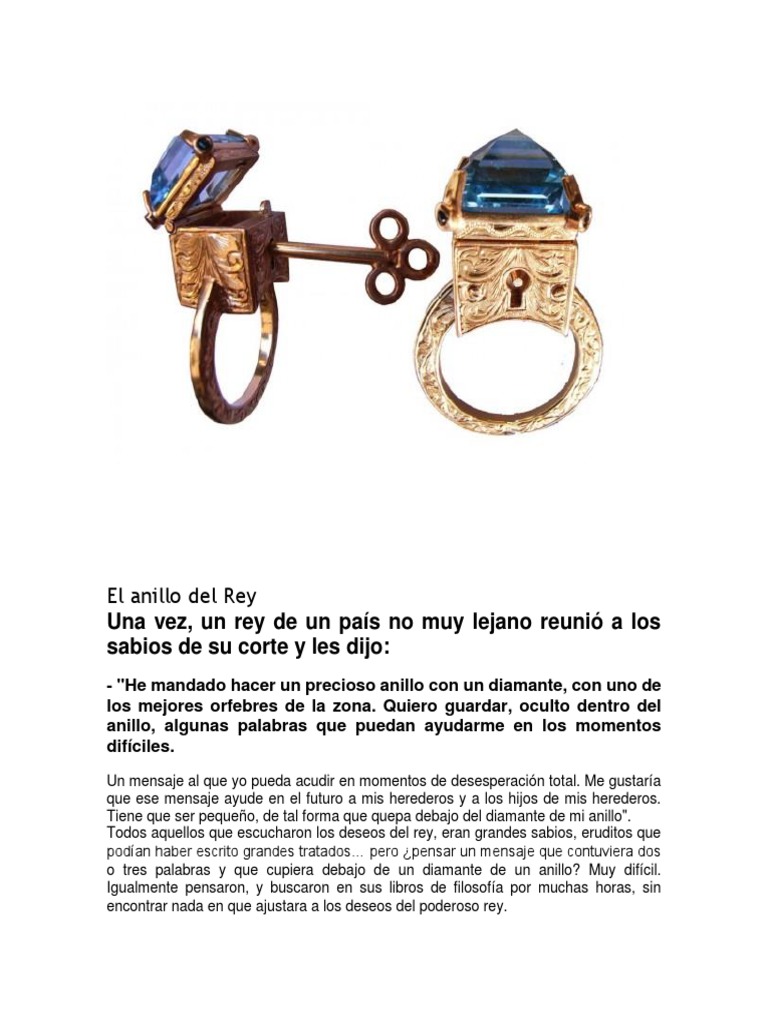 El Anillo Del Rey | PDF | Ocio