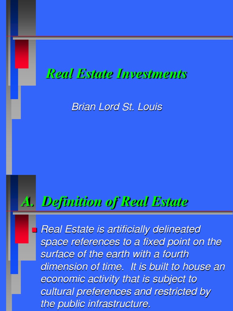 Real Estate Investment Strategies Explained | PDF | Real Estate ...