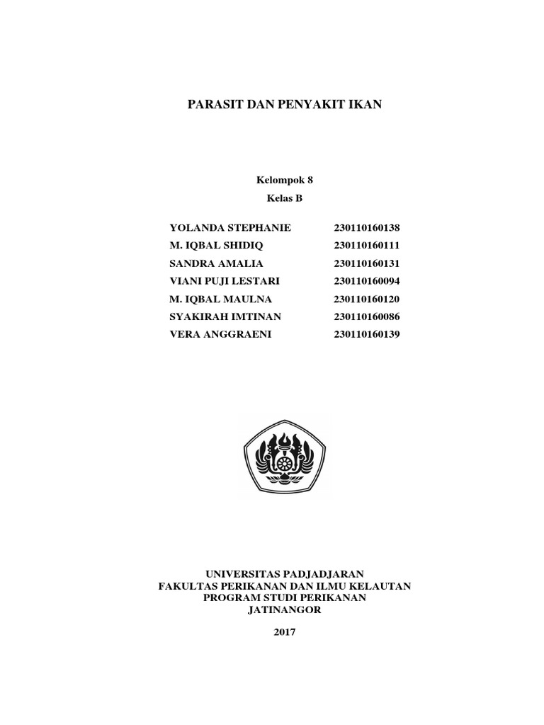 Parasit dan Penyakit Ikan | PDF