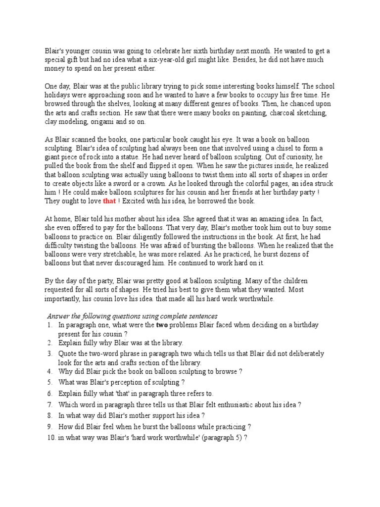 Answer The Following Questions Using Complete Sentences | PDF | Sculpture