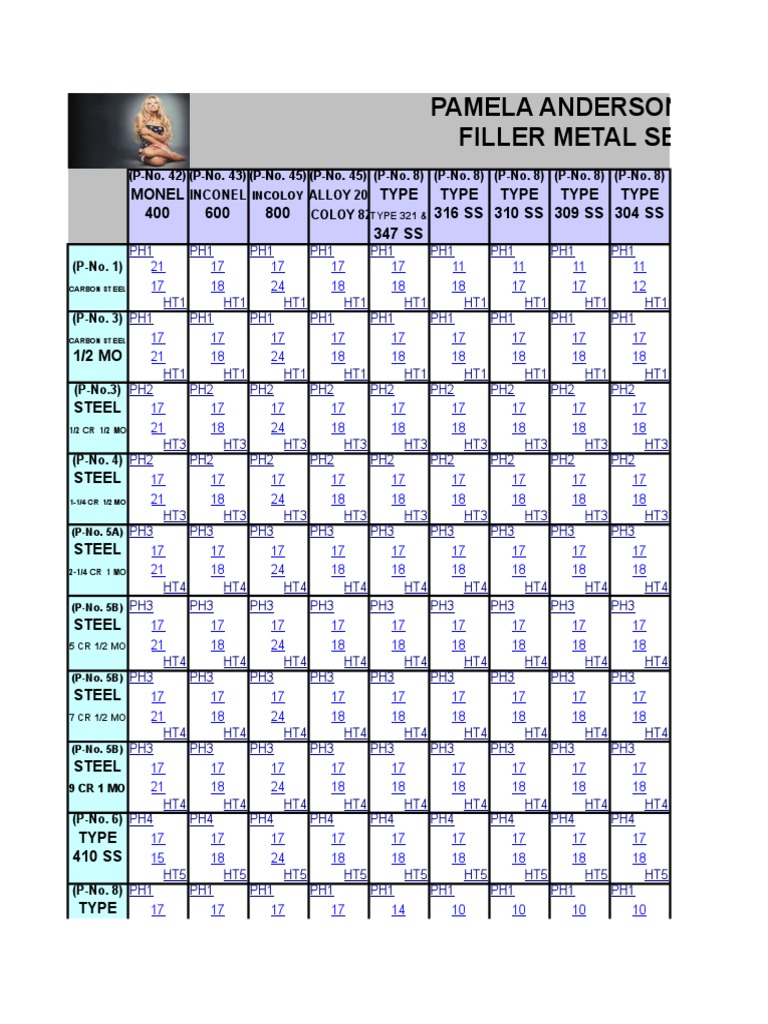 Welding Filler Metal Selection Guide | PDF