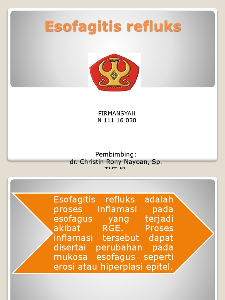 Esofagitis Refluks | PDF