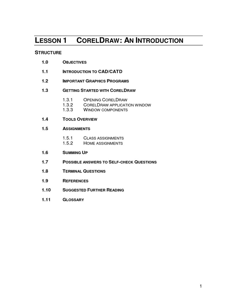 Unit-1 Lesson 1 | PDF | Computer Aided Design | Adobe Systems
