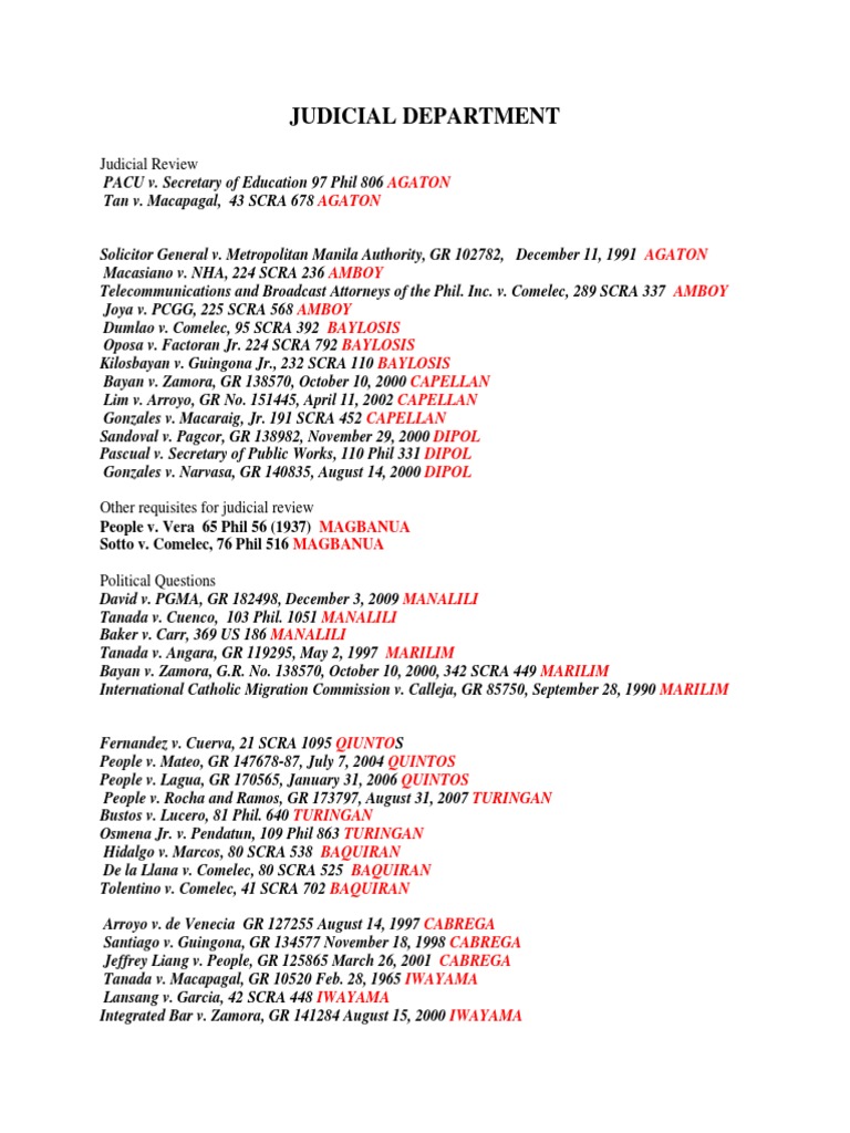 New Assigned Cases | PDF
