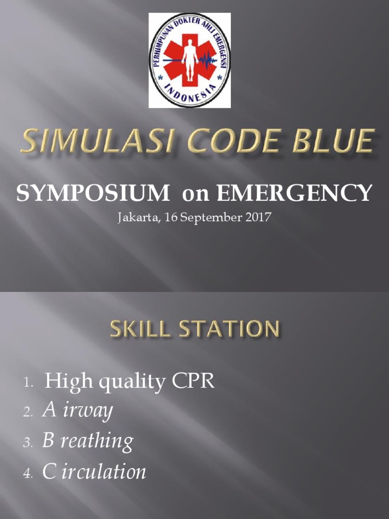 Simulasi Code Blue | PDF