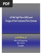 Post-Tensioned Slab Design Example | PDF | Science & Mathematics
