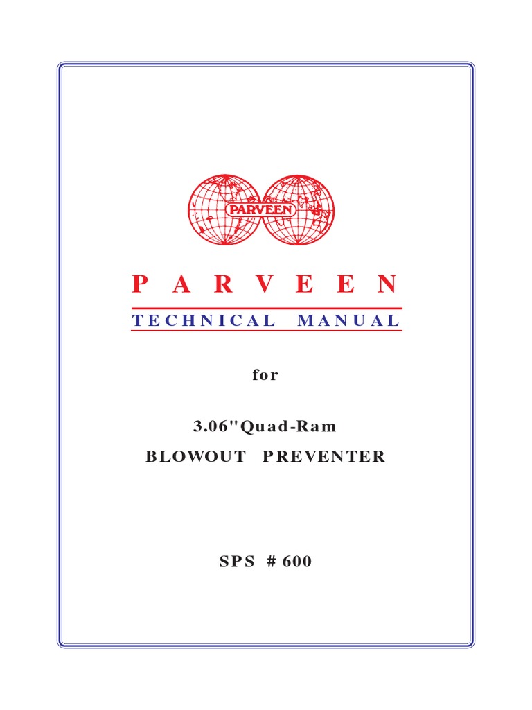3-6 Quad Bop | PDF | Valve | Chemical Engineering