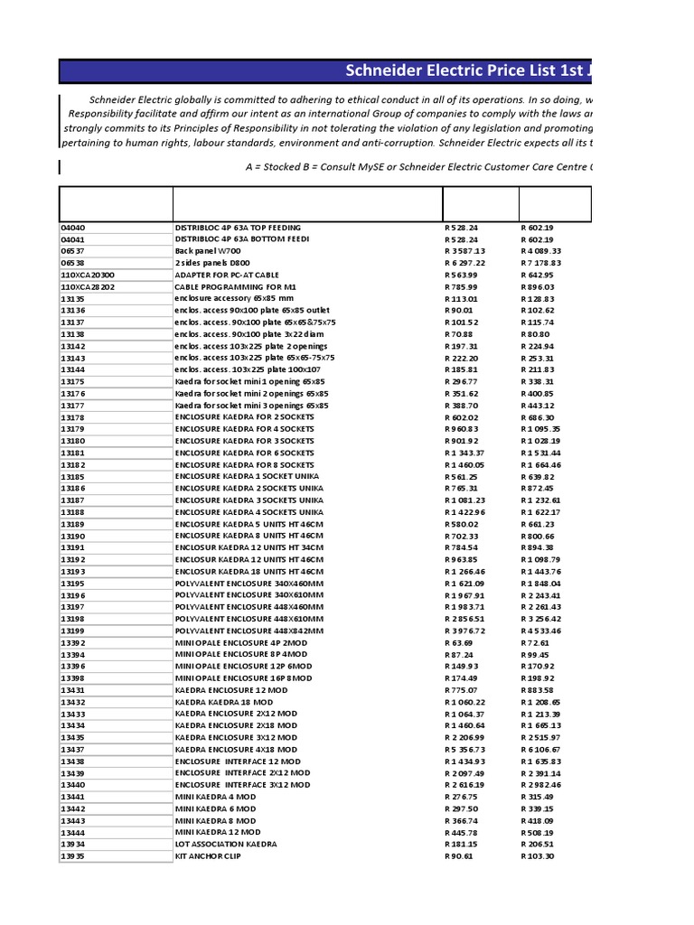 Schneider 2017 | PDF | Electrical Connector | Switch