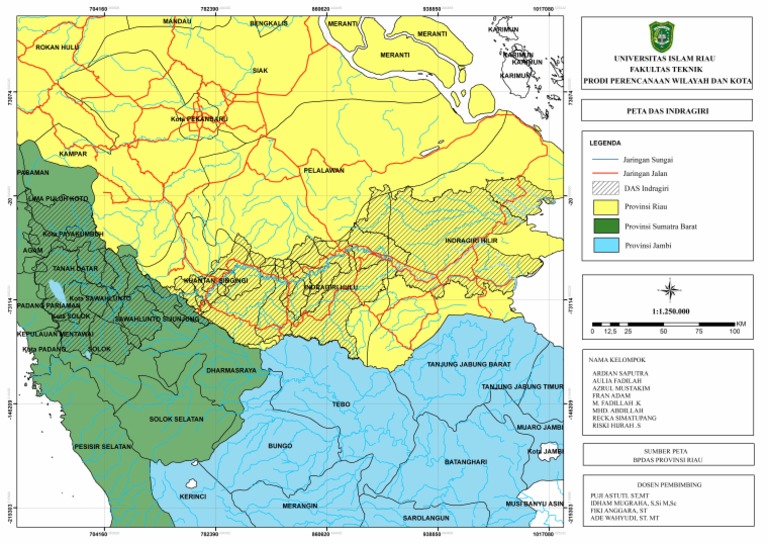 Peta Das Indragiri | PDF