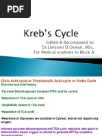 Anaplerotic and Cataplerotic Reactions of The Tca Cycle | PDF | Diet ...