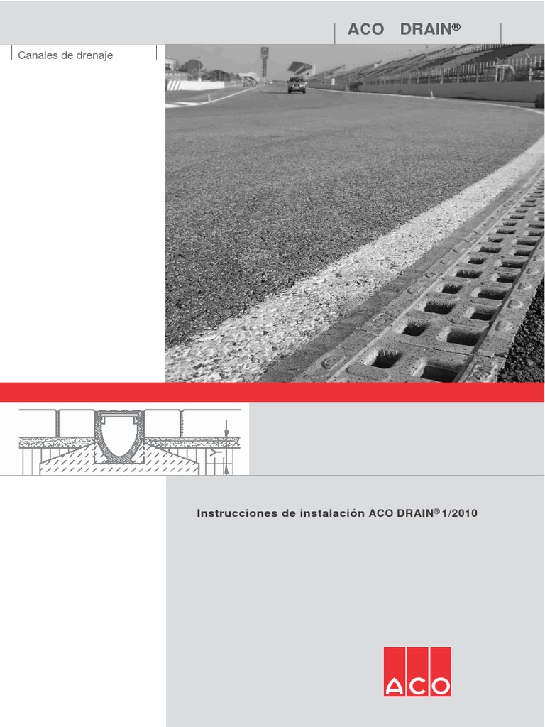 Instrucciones de Instalacion ACO DRAIN 1 - 2010 | PDF | Cuchillo ...