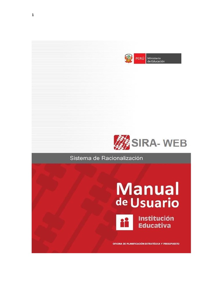 Ingreso y Proceso en SIRA Web | PDF | Point and Click | Maestros