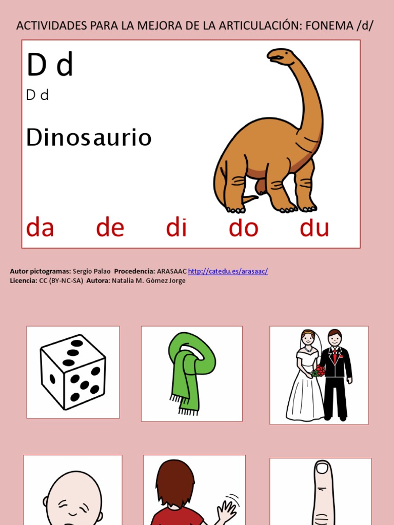Actividades Mejora Fonema d