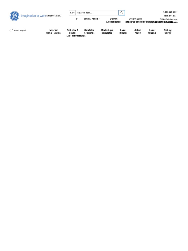 GE Multilin T60 Relay Manual | PDF | Power Supply | Relay