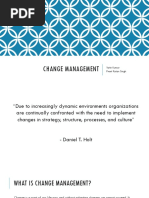 Basics of Change Management | PDF | Change Management | Strategic ...