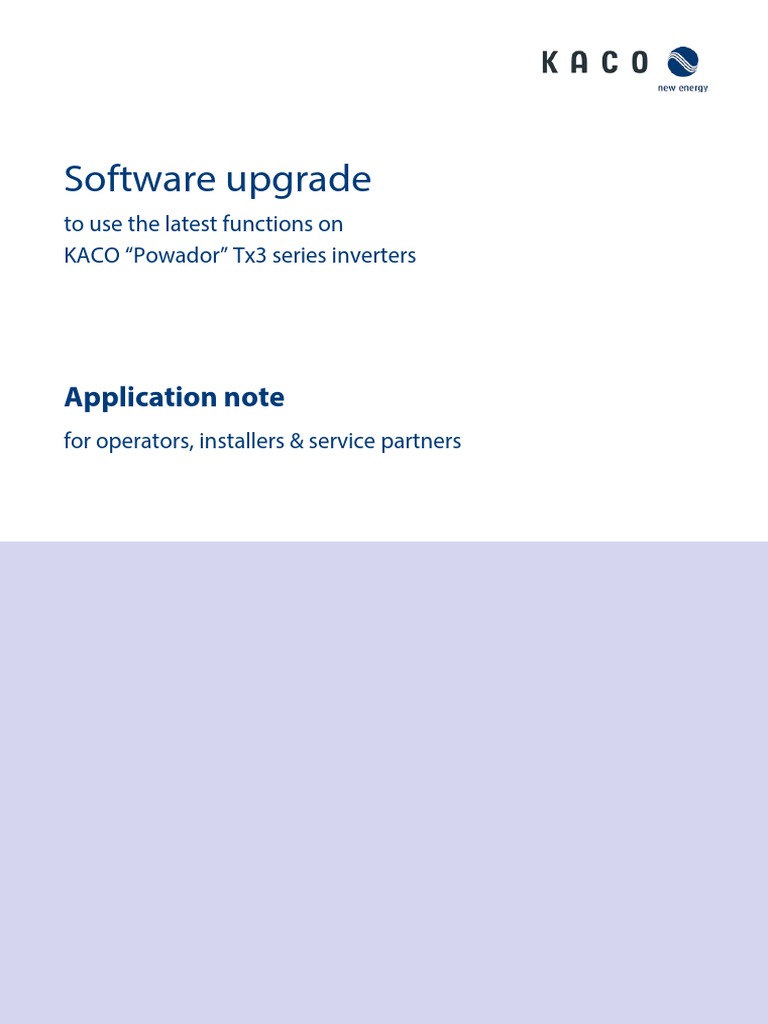 APL Software Upgrade Process 170914 en | PDF | Installation (Computer ...