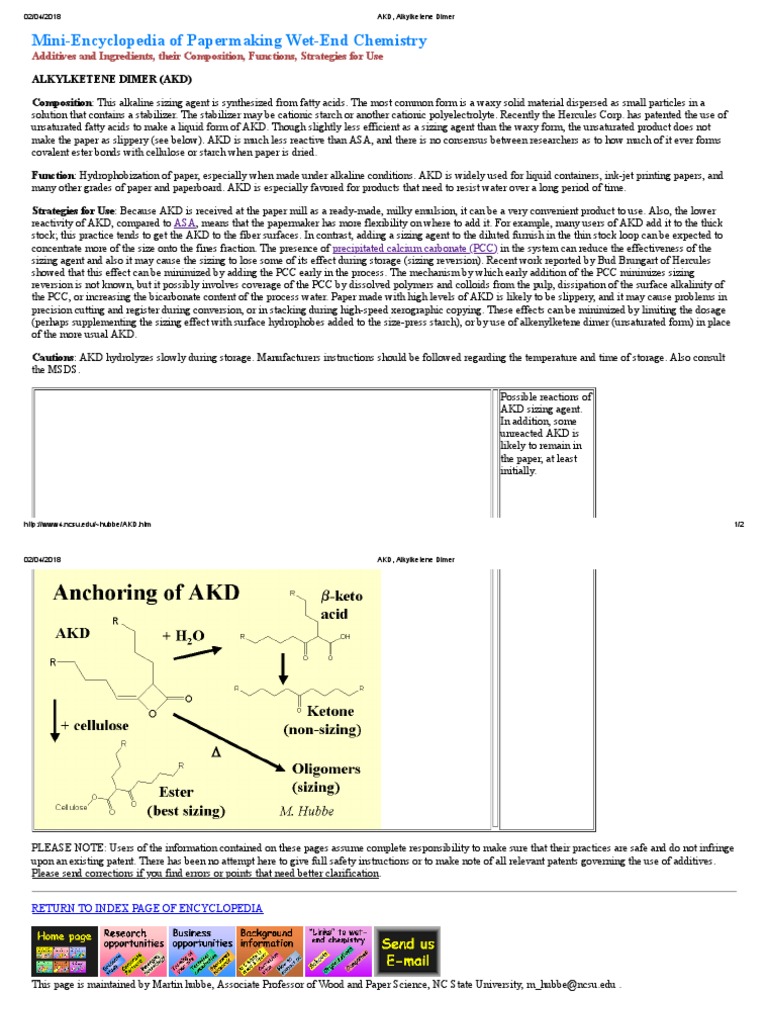 Mini-Encyclopedia of Papermaking Wet-End Chemistry | PDF | Paper ...