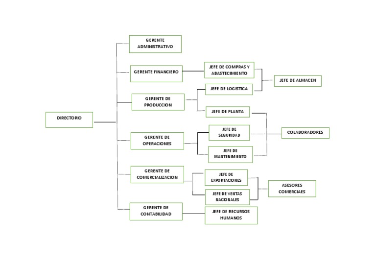 Organigrama Michell | PDF