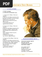 Himno A Don Bosco Letra | PDF
