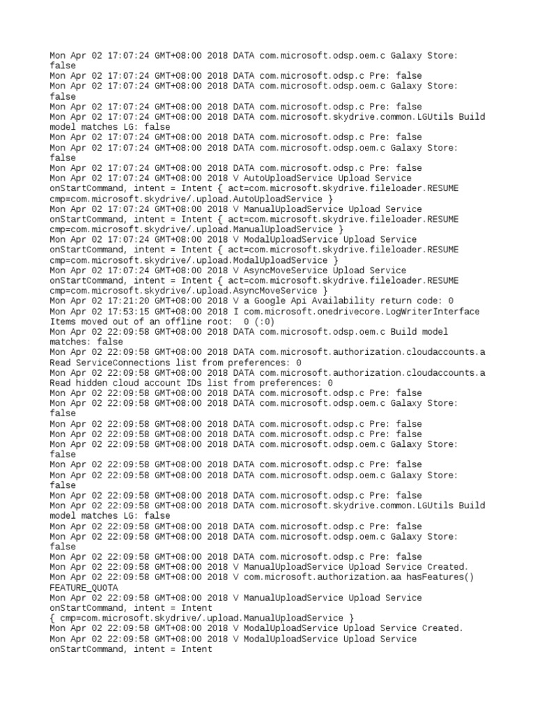 Current Log | PDF | Microsoft | Computing
