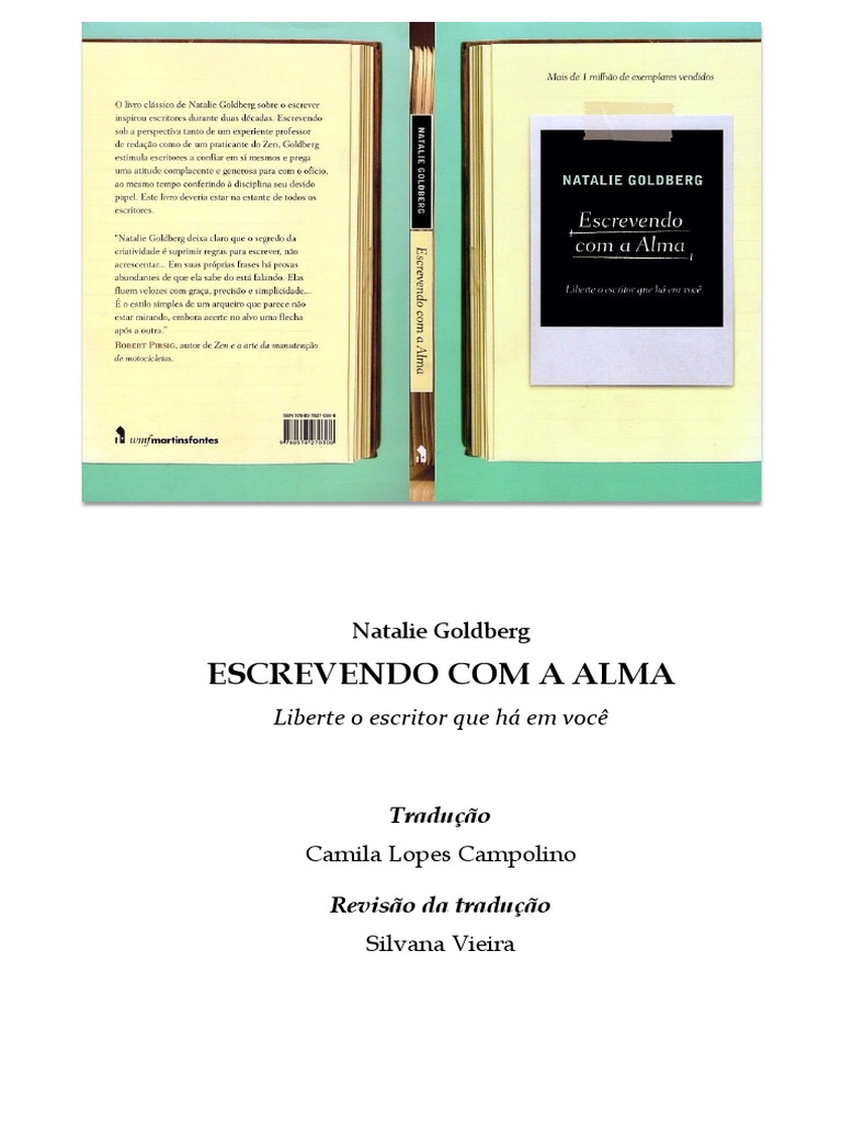 Escrevendo Com A Alma - Natalie Goldeberg PDF | PDF | Zen | Mente