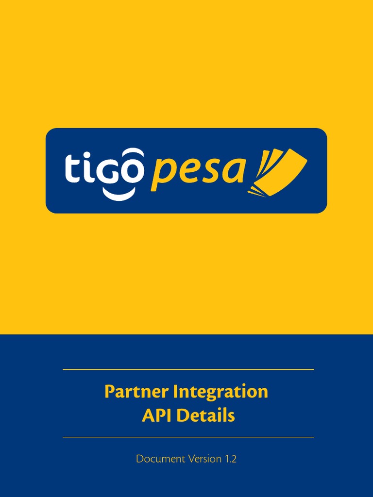 Tigo Partner Integration API Details | PDF | Application Programming Interface | Hypertext ...