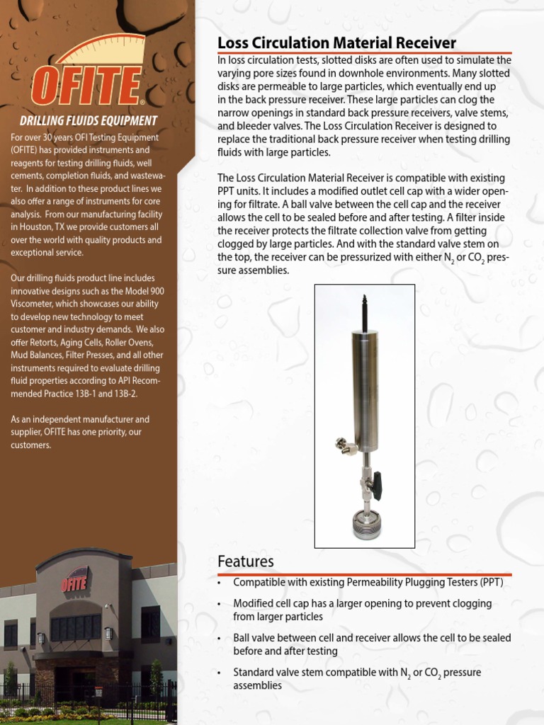 Loss Circulation Material Receiver: Drilling Fluids Equipment | PDF ...
