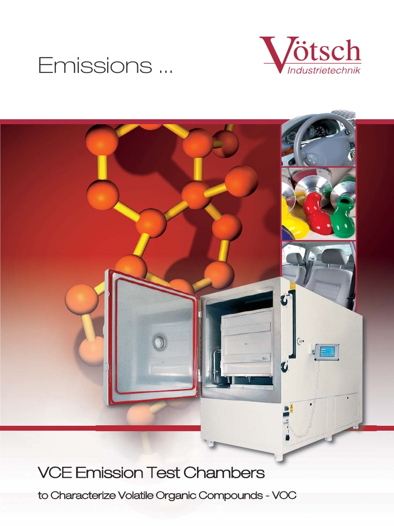 VOC Emission Testing Chambers Overview | PDF | Volatile Organic ...