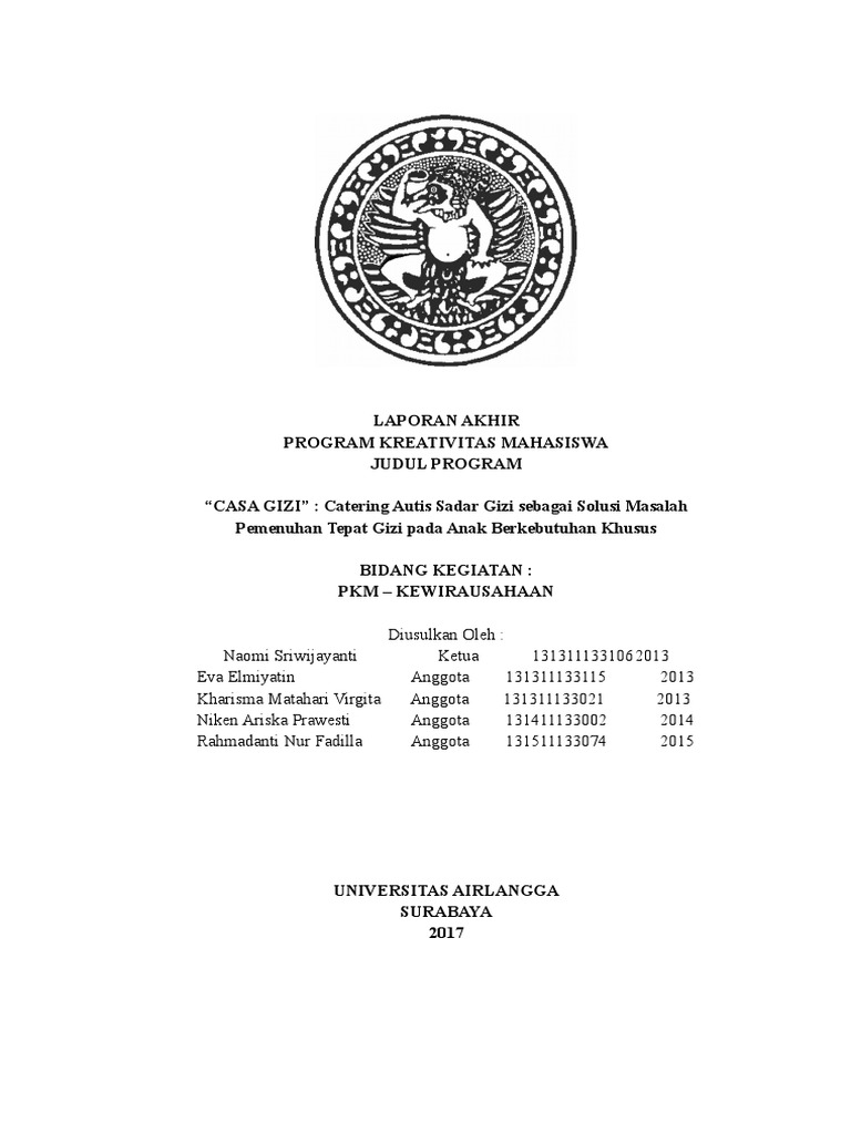 Laporan Akhir PKMK | PDF