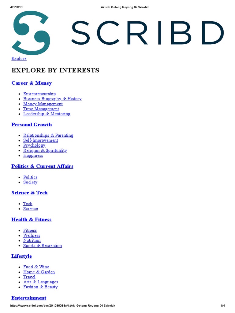 Explore by Interests: Career & Money | PDF | Internet | Computing And ...