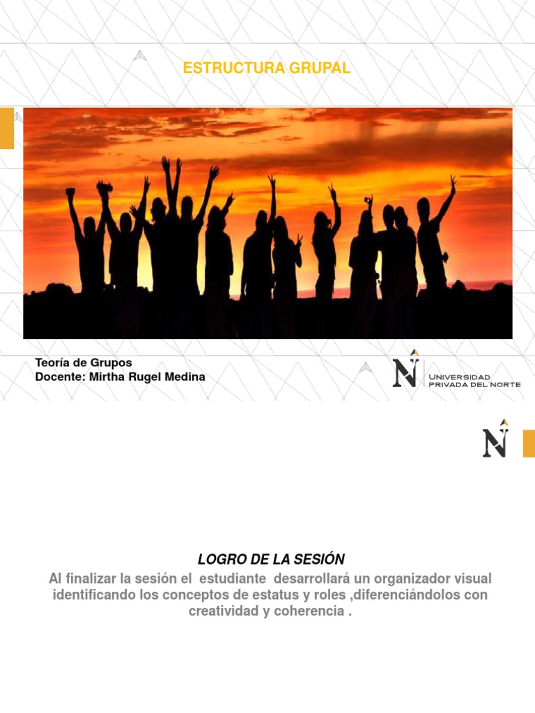 Estructura Grupal | PDF | Estatus social | Sociedad