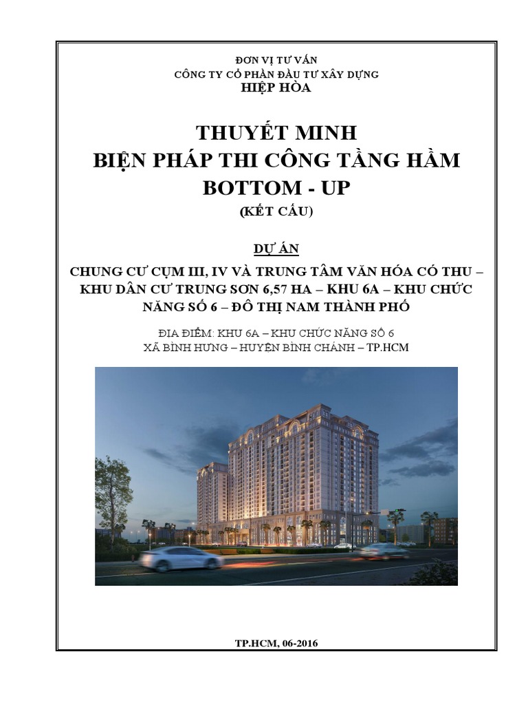2016 06 14-SGM-Thuyet Minh BPTC Bottom-Up.100% | PDF