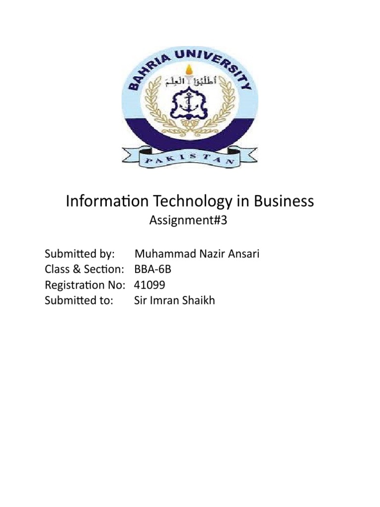 ITB Assignment 3 Nazir Ansari | PDF | Page Layout | Graphics
