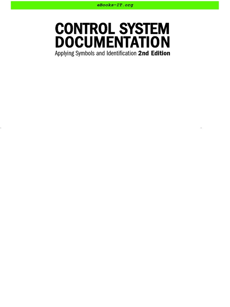 ISA Control 2nd Edition Jul 2004 ISBN 1556178964 | PDF ...