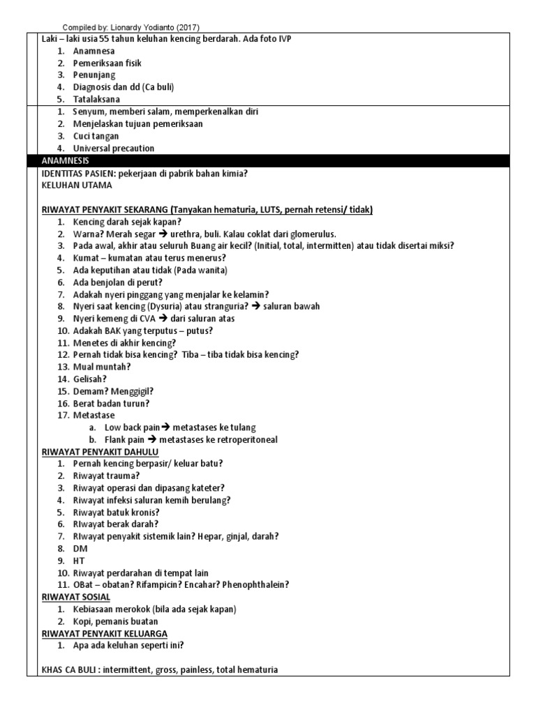 DETEKSI DINI CA BULI | PDF