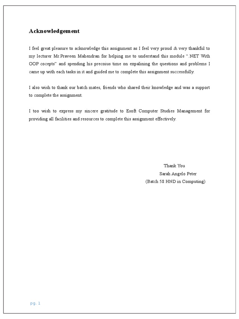 Assignment | PDF | .Net Framework | Class (Computer Programming)