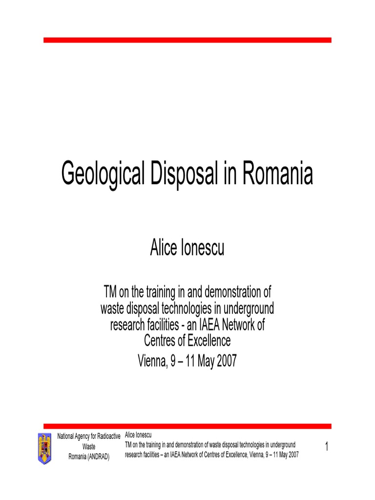 Romania (1) Geological PDF | PDF | Deep Geological Repository ...