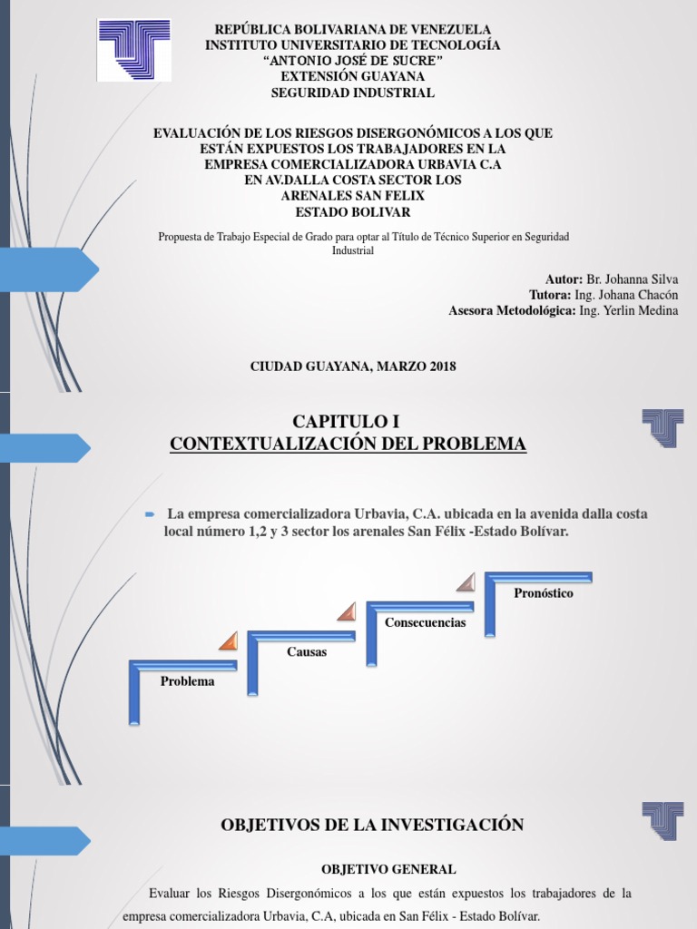 Presentación Riesgos Disergonomicos | PDF | Factores humanos y ergonomía | Bienestar