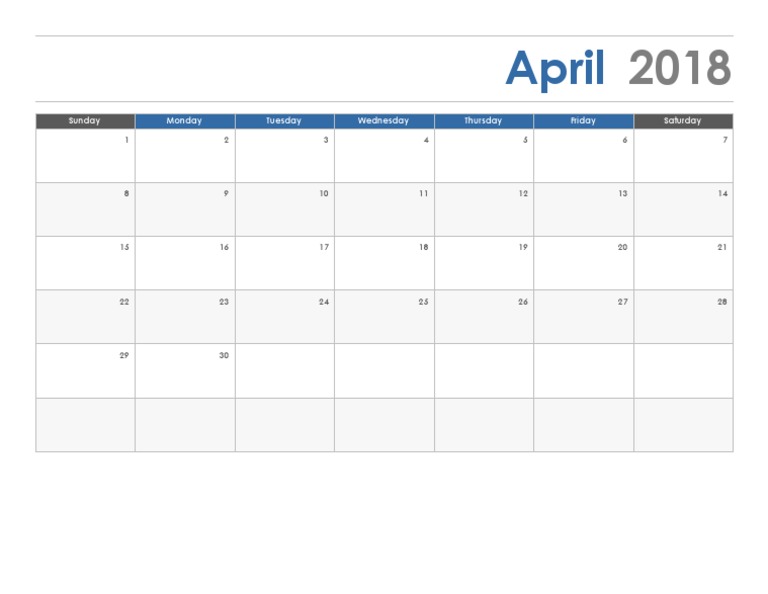 Website Calendar | PDF