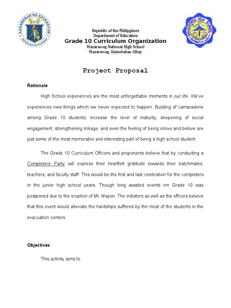 Activity Proposal | PDF | Change | Behavior Modification