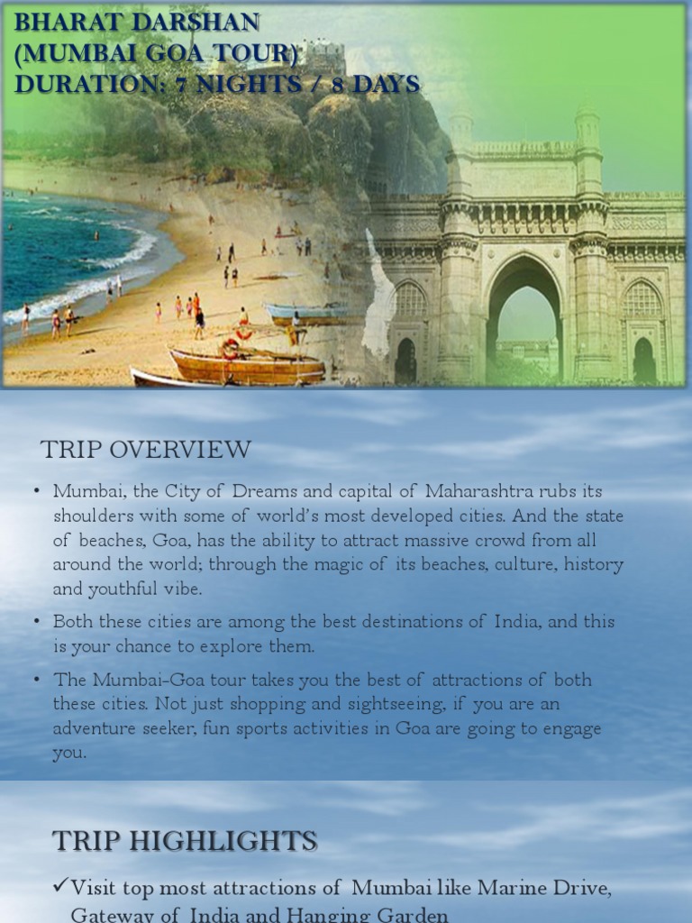 Bharat Darshan | PDF | Mumbai | Tourism