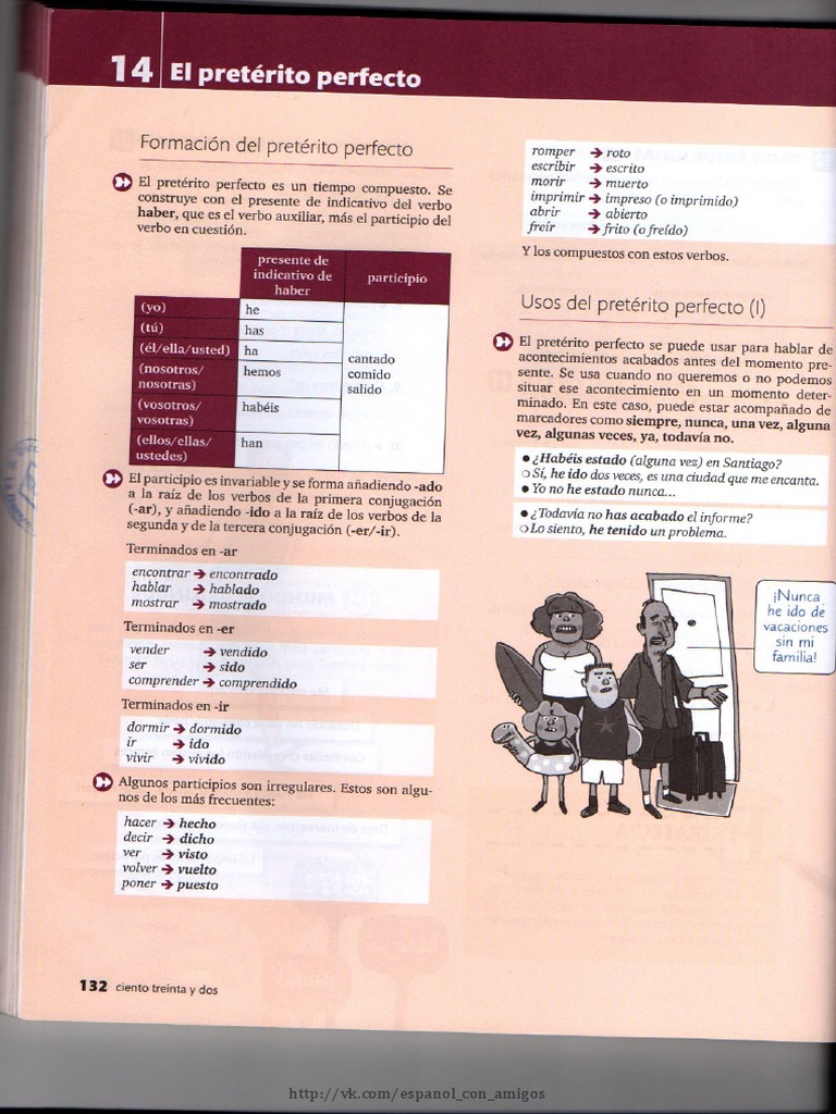 Gramática... Los Tiempos Del Pasado | PDF | Estudios de idiomas extranjeros