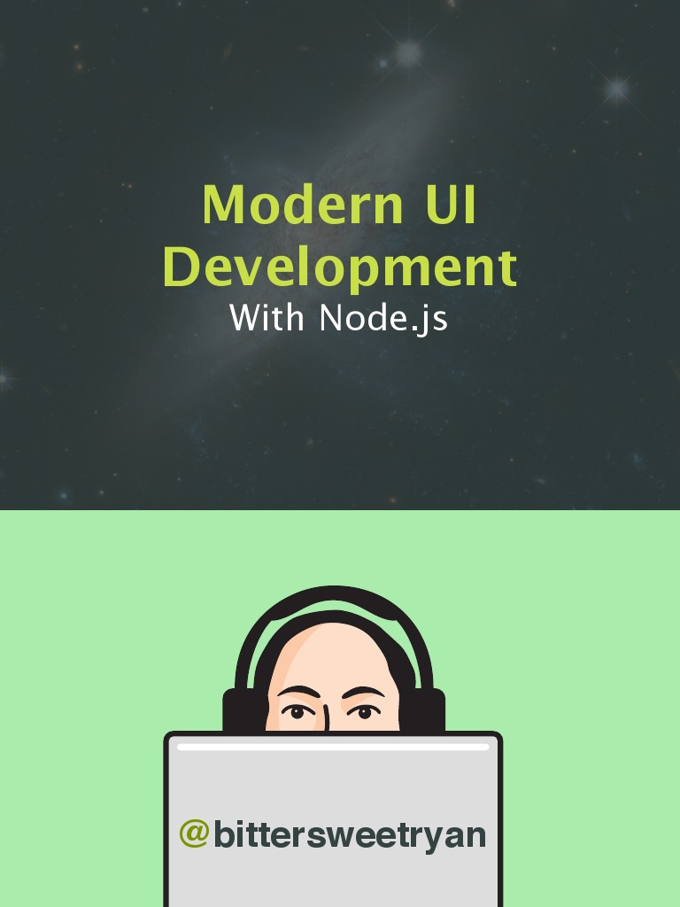 Node.js UI Development Guide | PDF | Representational State Transfer | Hypertext
