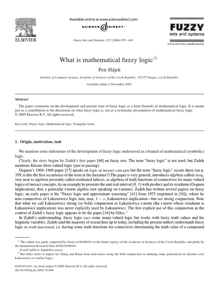 hjek2006 | PDF | Theoretical Computer Science | Metalogic