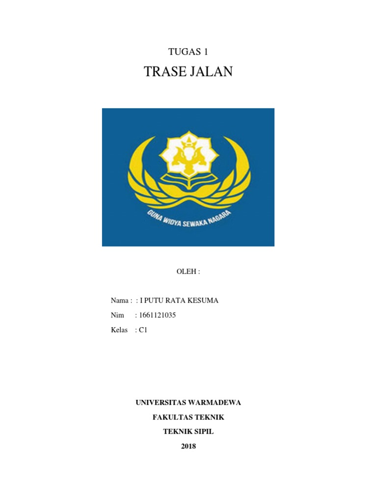 Trase Jalan | PDF | Sains & Matematika