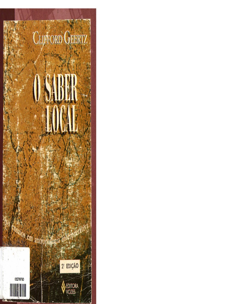GEERTZ, Clifford. O Saber Local PDF | PDF