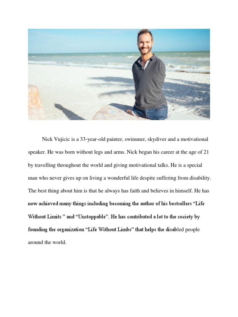 Nick Vujicic | PDF