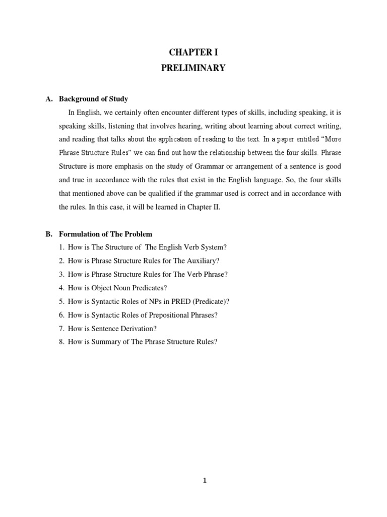 More Phrase Structure Rules | PDF | Perfect (Grammar) | Verb