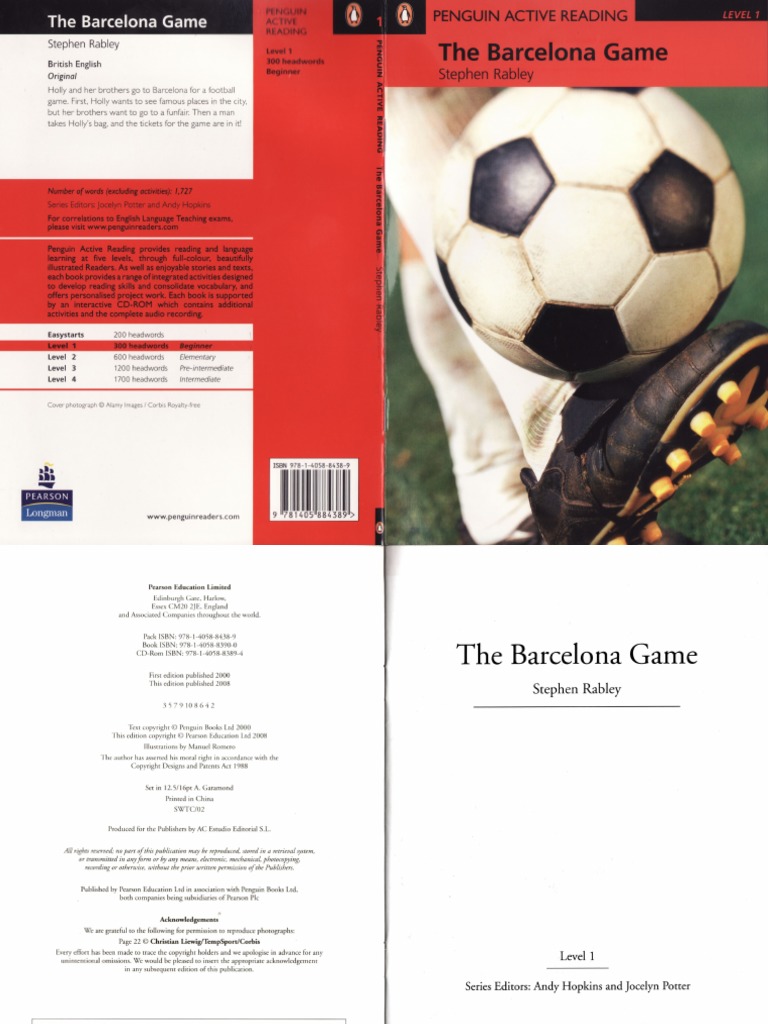 Muestra The Barcelona Game | PDF | Business | Leisure